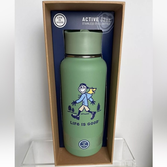 Life Is Good | Other | Life Is Good 32oz Stainless Steel Water Bottles ...
